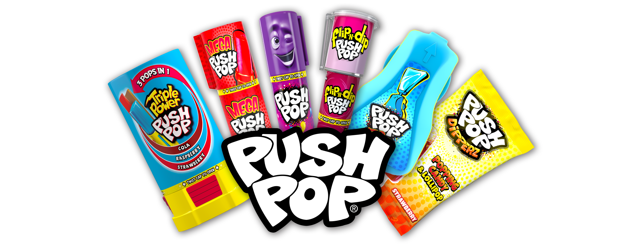 Push Pop - Bazooka Candy Brands
