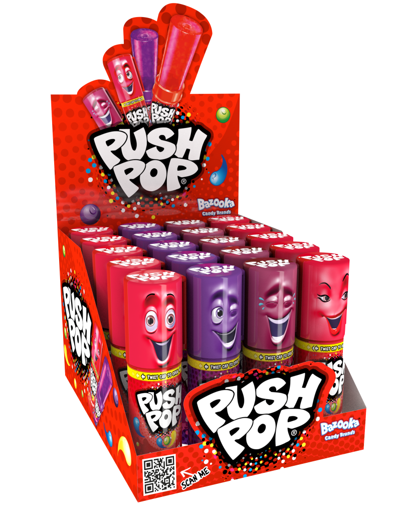 Push Pop - Bazooka Candy Brands